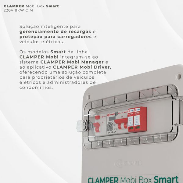 CLAMPER Mobi Box Smart 220V 8KW C I M - CLAMPER