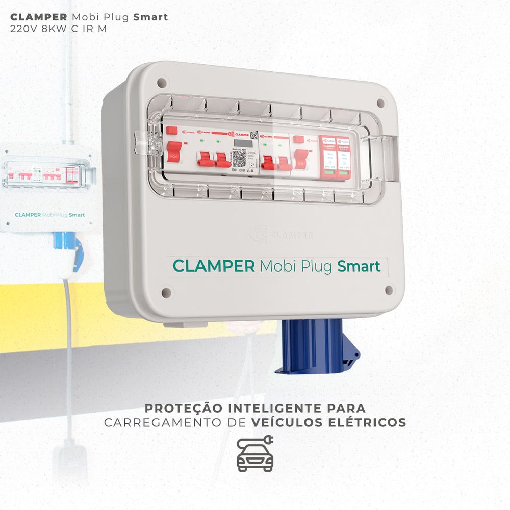 CLAMPER Mobi Plug Smart 220V 8kW C IR M - CLAMPER