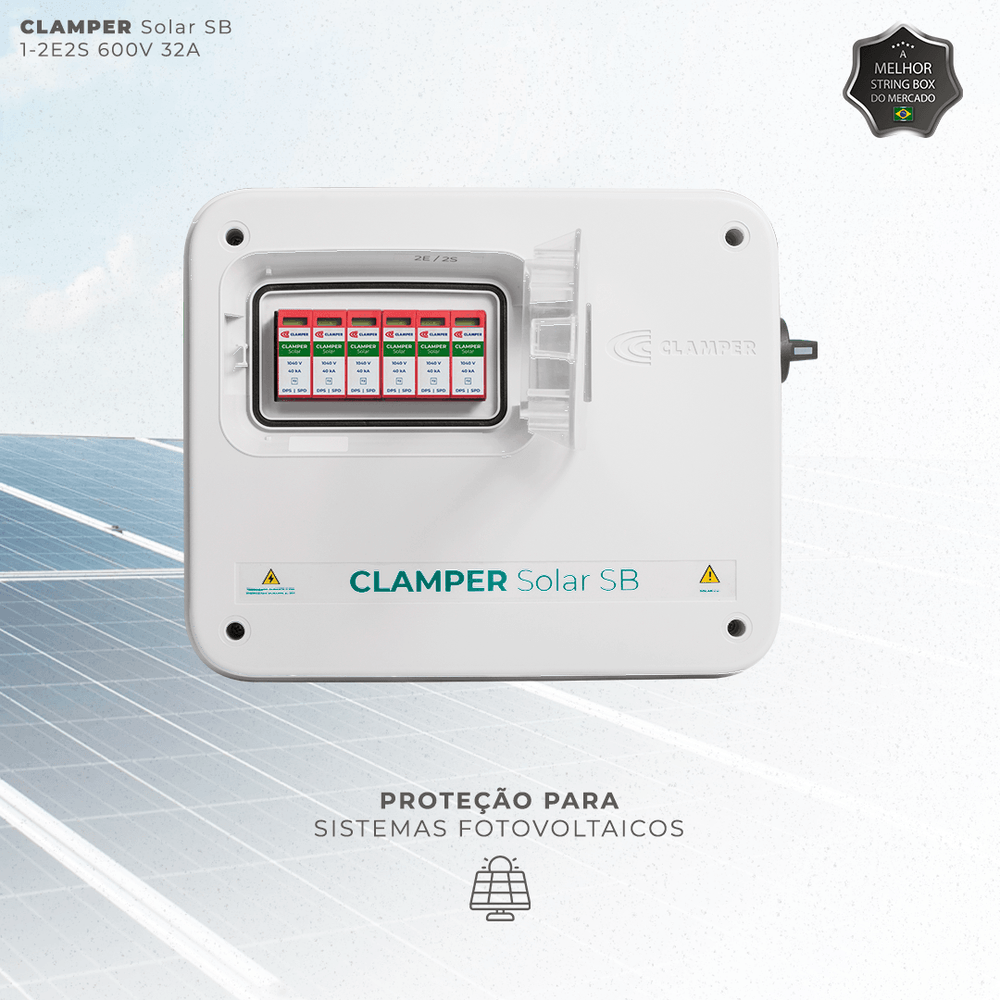 CLAMPER Solar SB 600V 1-2E/2S-18kA - CLAMPER