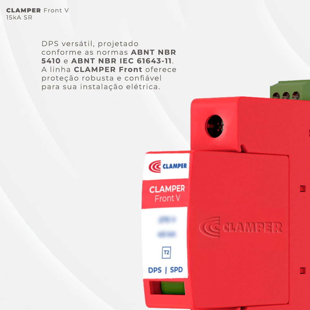 DPS CLAMPER Front V SR 15kA - CLAMPER