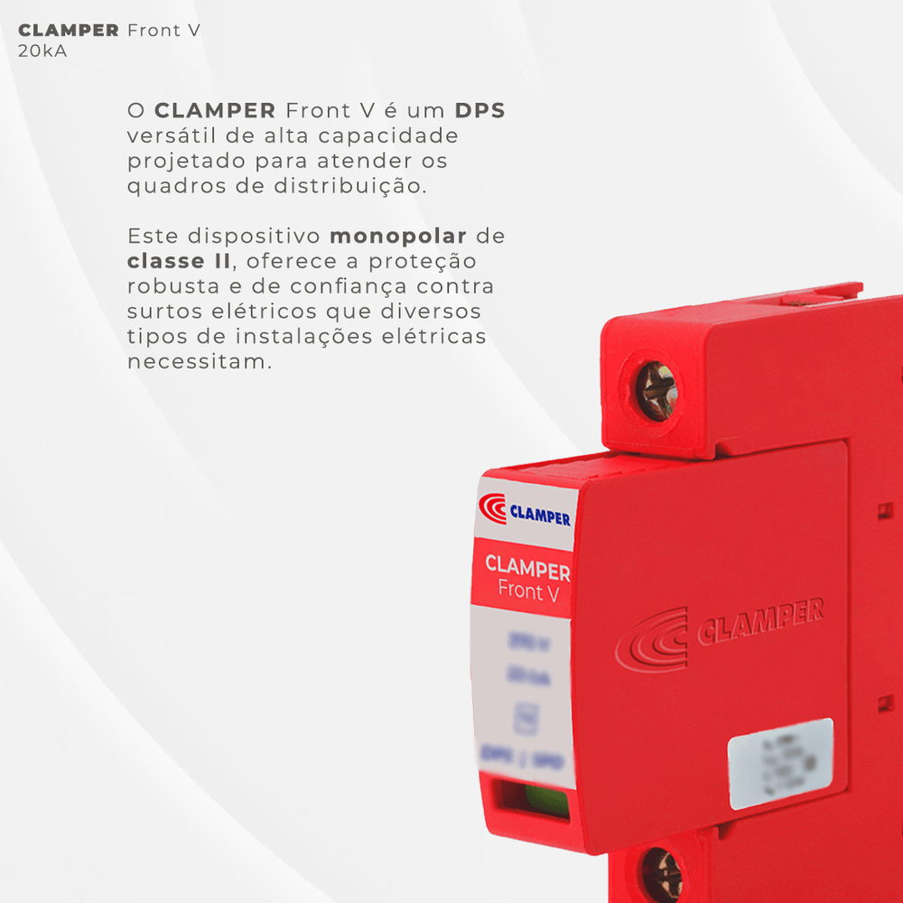 DPS CLAMPER Front V 20kA - CLAMPER