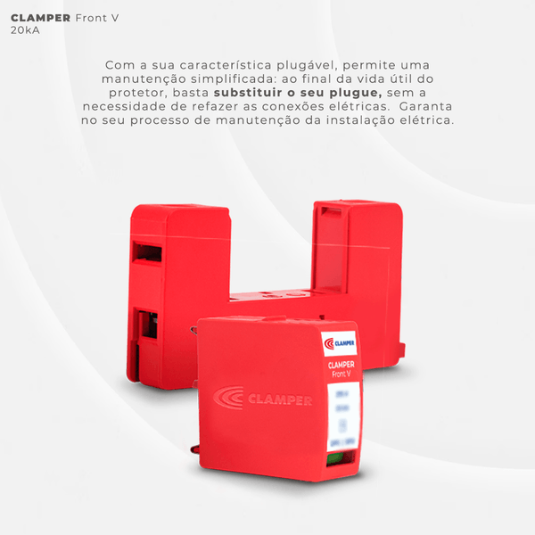 DPS CLAMPER Front V 20kA - CLAMPER