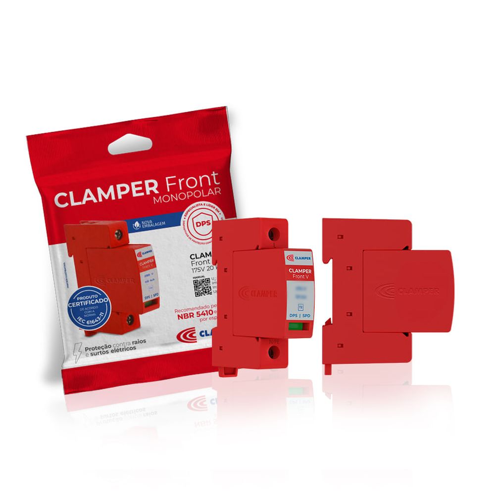 DPS CLAMPER FRONT V 30kA - CLAMPER