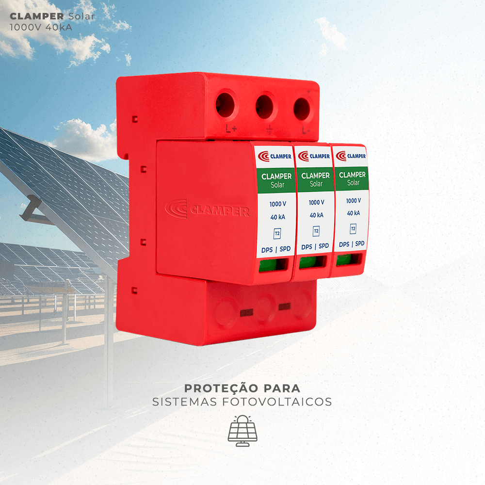 DPS CLAMPER Solar 1000V 40kA - CLAMPER