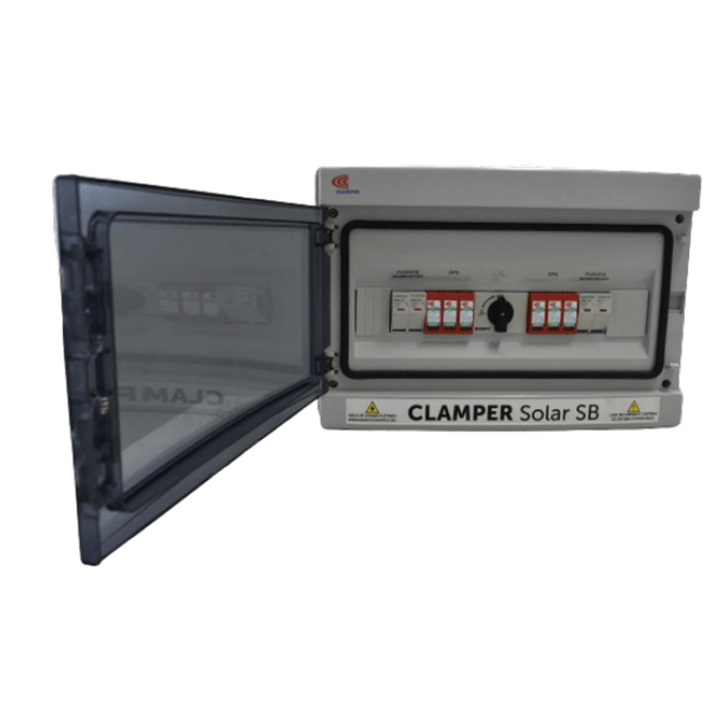 CLAMPER Solar String Box - 3E/3S - 32kA - CLAMPER